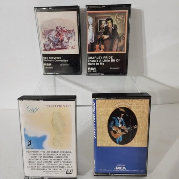 RCA MCA LS | Other | 4 Vintage Country Music Cassette Tapes | Poshmark